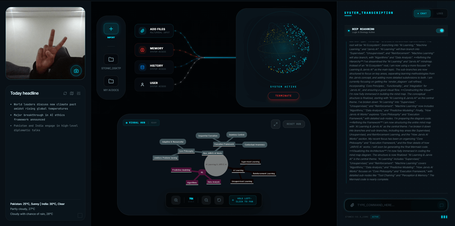 Stonic AI — Local JARVIS Desktop Assistant | Voice + PC Automation
